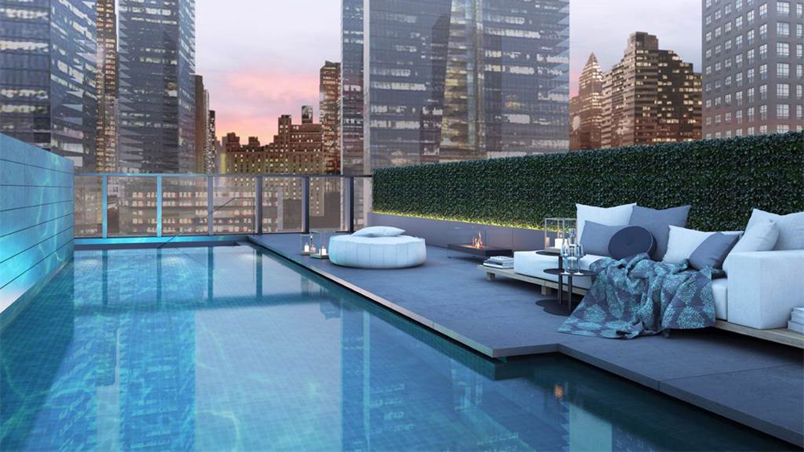 The best urban homes with pools for sale